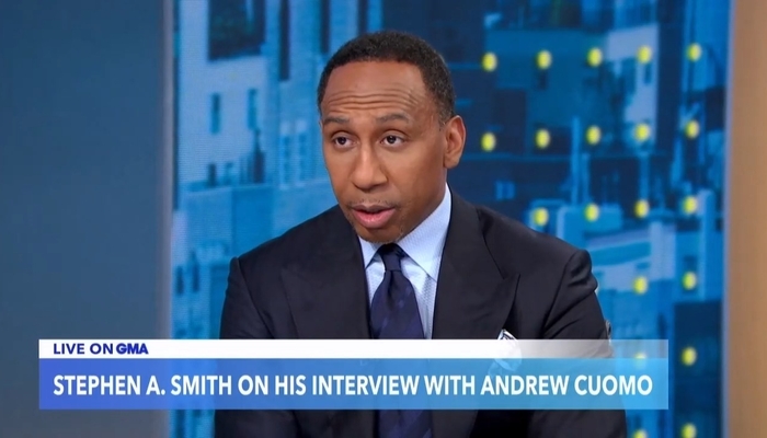 ABC Fawns Over Stephen A. Smith’s Cuomo Interview, Skips COVID